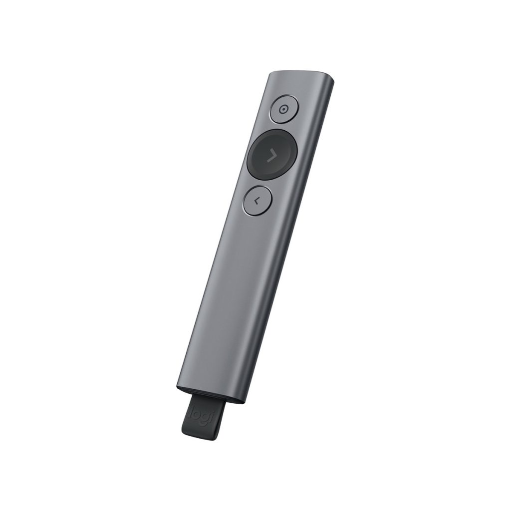 LOGITECH SPOTLIGHT PLUS WIRELESS PRESENTATION REMOTE, SLATE – Umsindisi ...