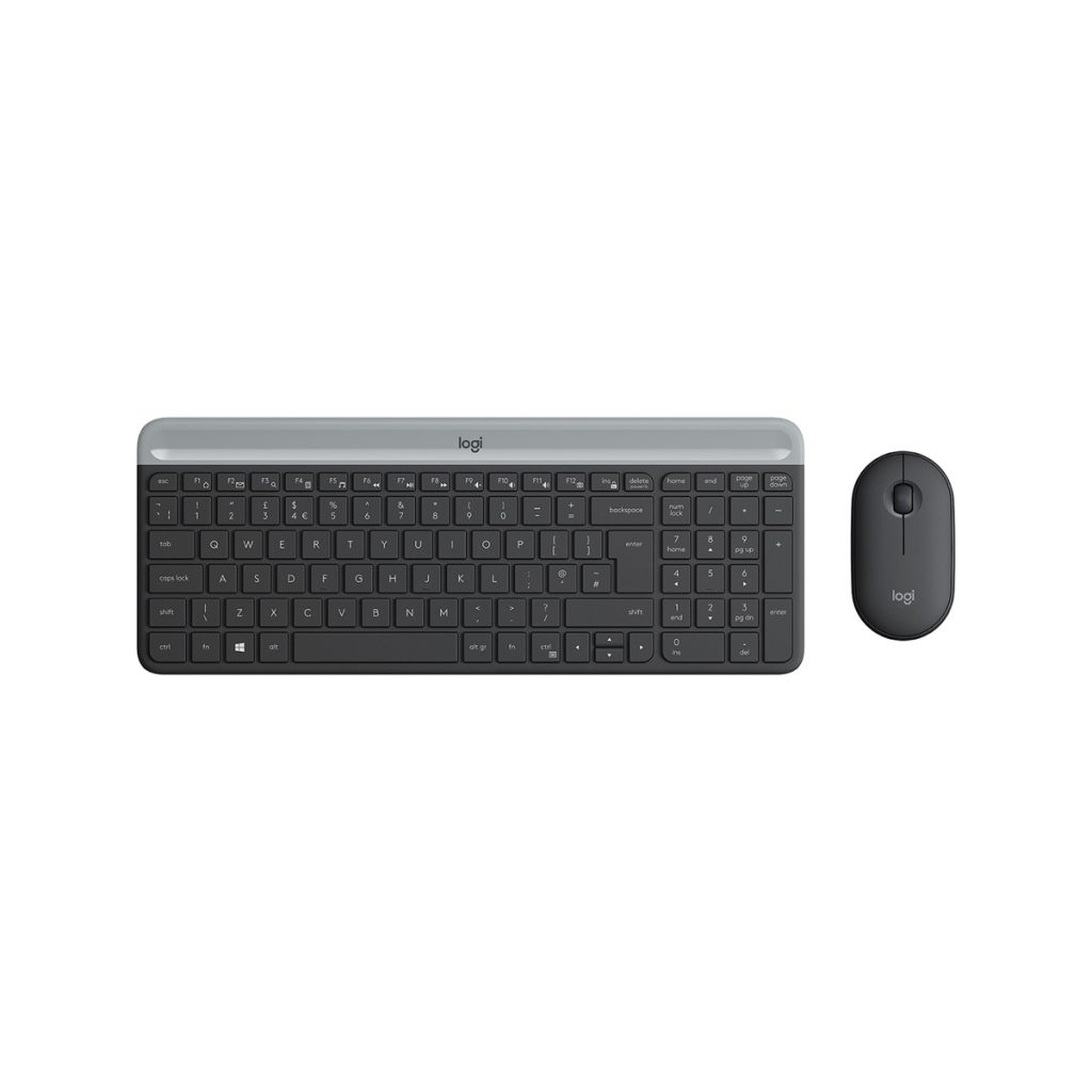 LOGITECH MK470 SLIM WIRELESS KEYBOARD COMBO GRAPHITE – Umsindisi ...