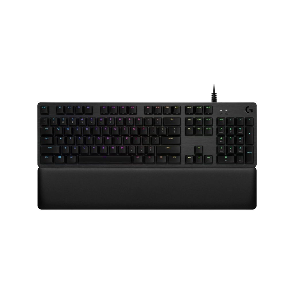 LOGITECH G513 CARBON RGB MECHANICAL GAMING KEYBOARD, GX BLUE SWITCHES ...