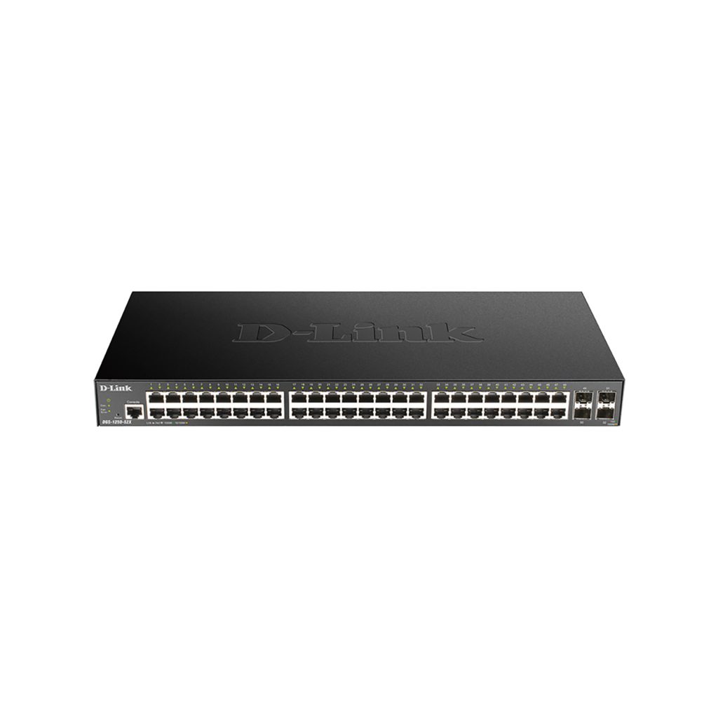D-LINK 52 PORT SMART MANAGED SWITCH – 48X 1GBE PORTS 4X 10GBPS SFP+ ...